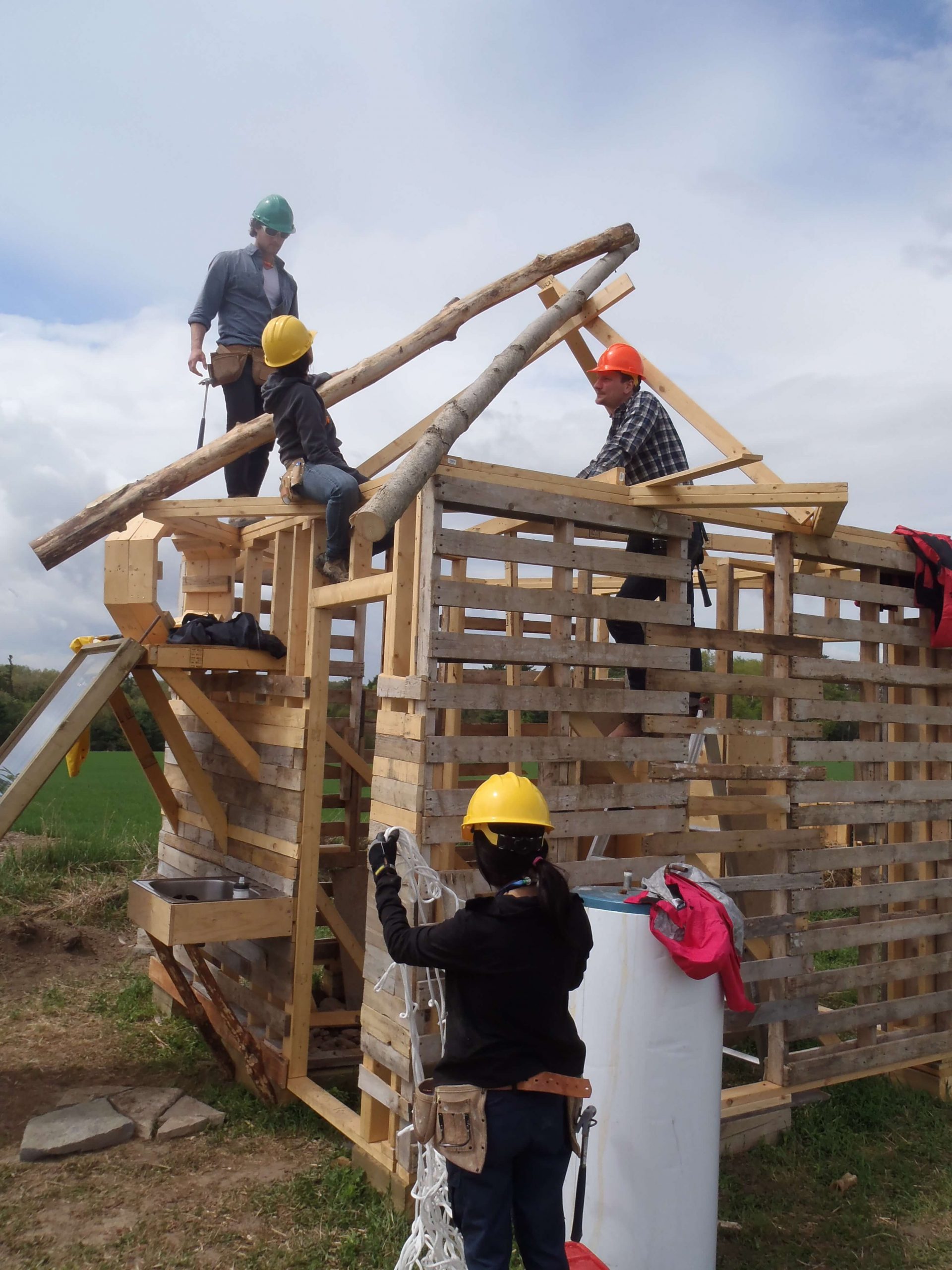 Reciprocal Roof - Endeavour Centre