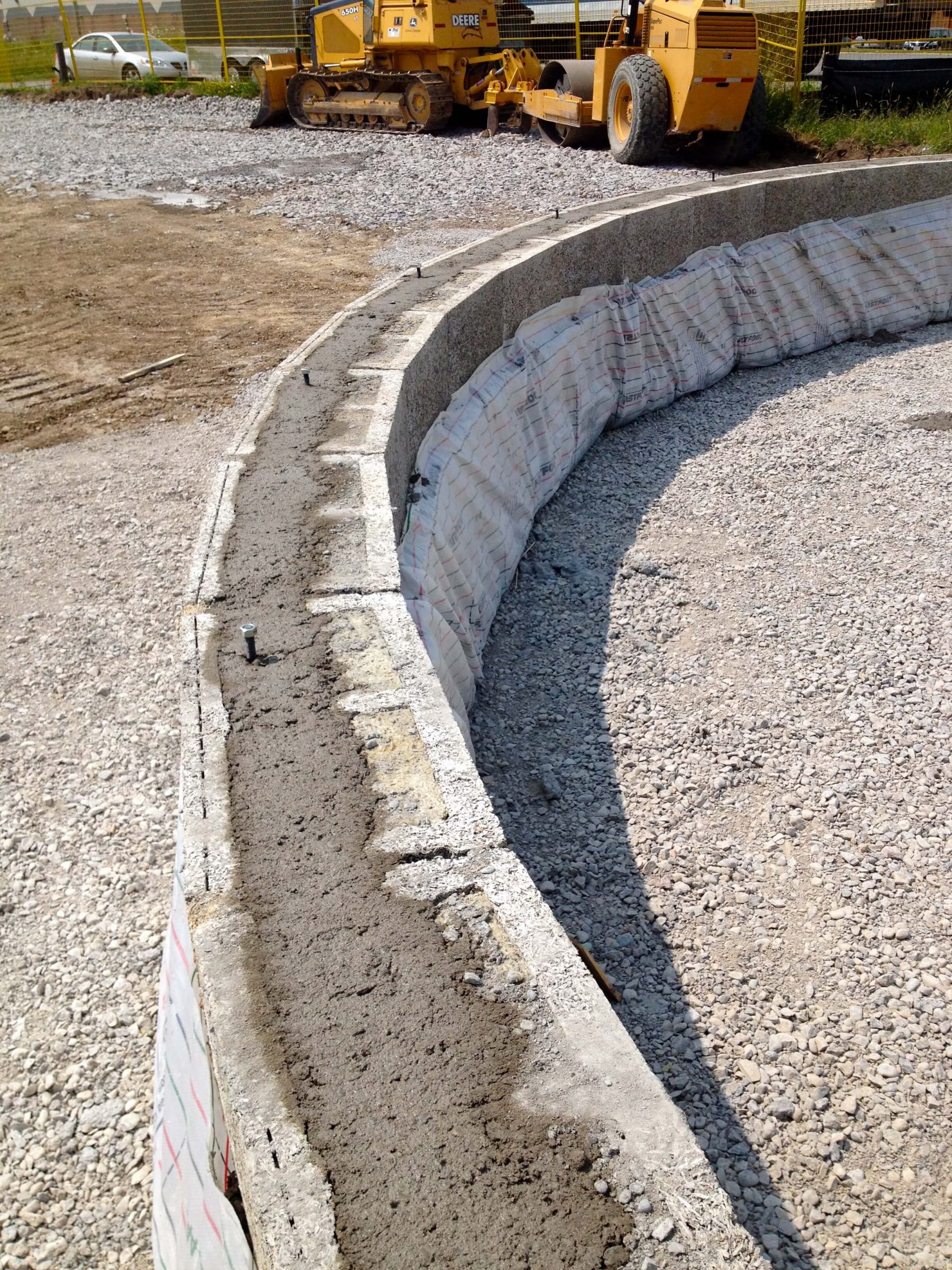 A Durisol stem wall foundation - Endeavour Centre
